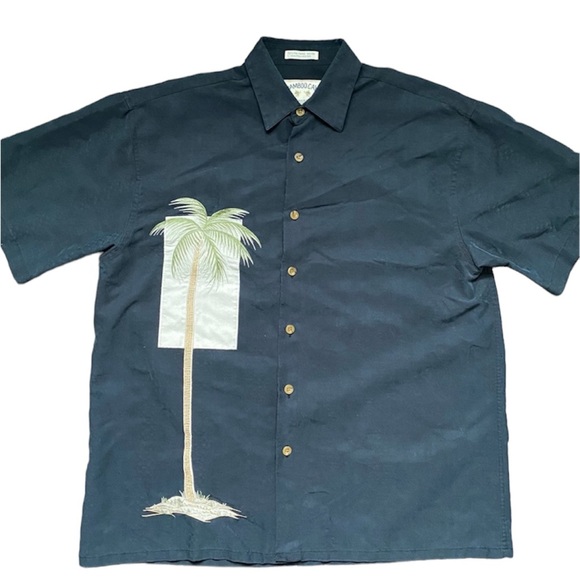 Bamboo Cay | Shirts | Bamboo Cay Mens Shirt Tropical Hawaiian Button ...
